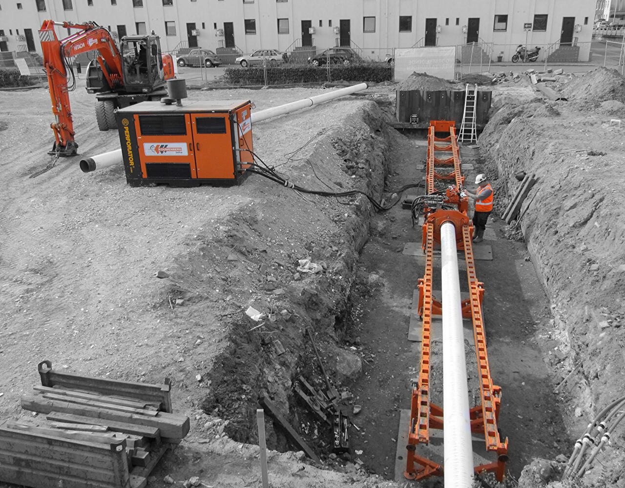 Techniek uitgelicht: Open front boring - Kouwenberg Infra