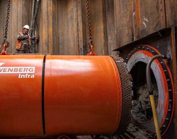 Gesloten Front boring centrum Eindhoven - Kouwenberg Infra