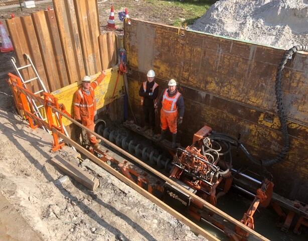 Open Front boring Centraal Station Leeuwarden - Kouwenberg Infra